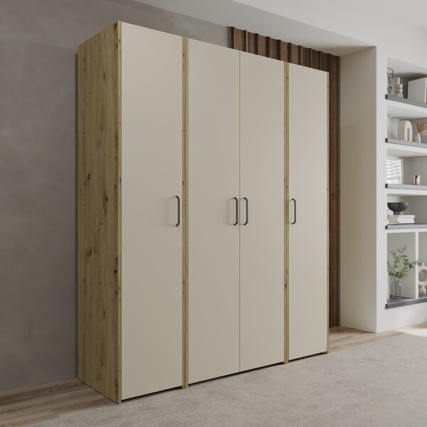 Dressing Malmo haaus V4, Stejar Artisan/Argila, L 160 cm | FAVI.ro