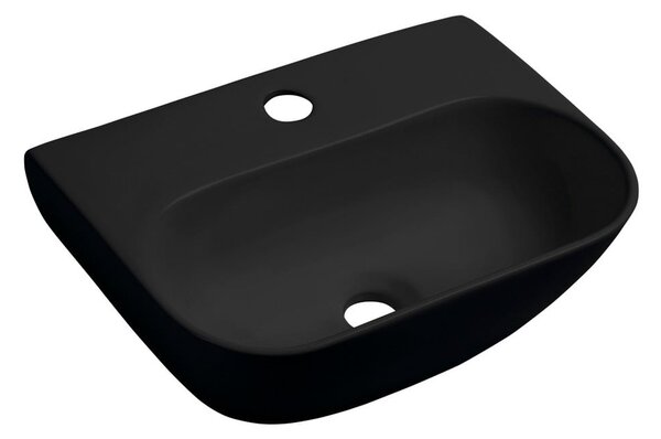 Chiuvetă mică pentru WC neagră din ceramică 42x29 cm Nerissa – Sapho ...