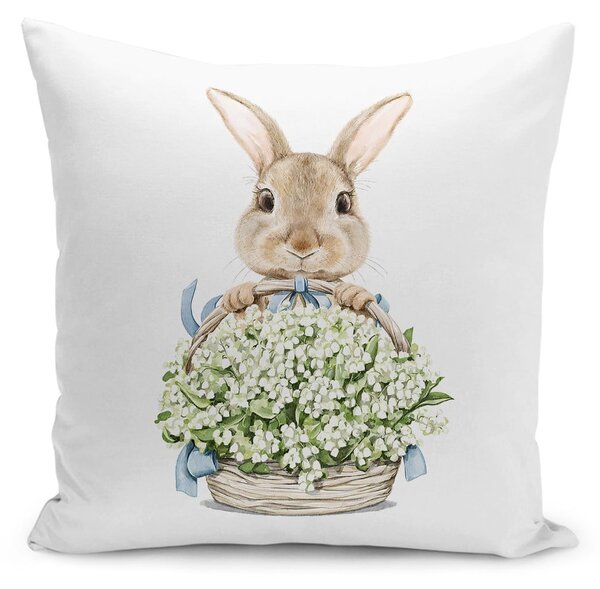 Față de pernă 43x43 cm cu model de Paști – Mila Home | FAVI.ro