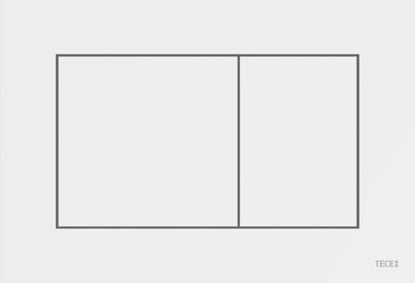 Tece Now buton de spălare pentru WC alb 9.240.405 | FAVI.ro