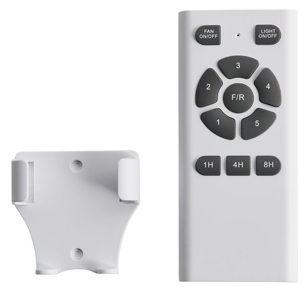 Ventilator de tavan cu lumină CANETE Cu telecomandă LED Negru | FAVI.ro